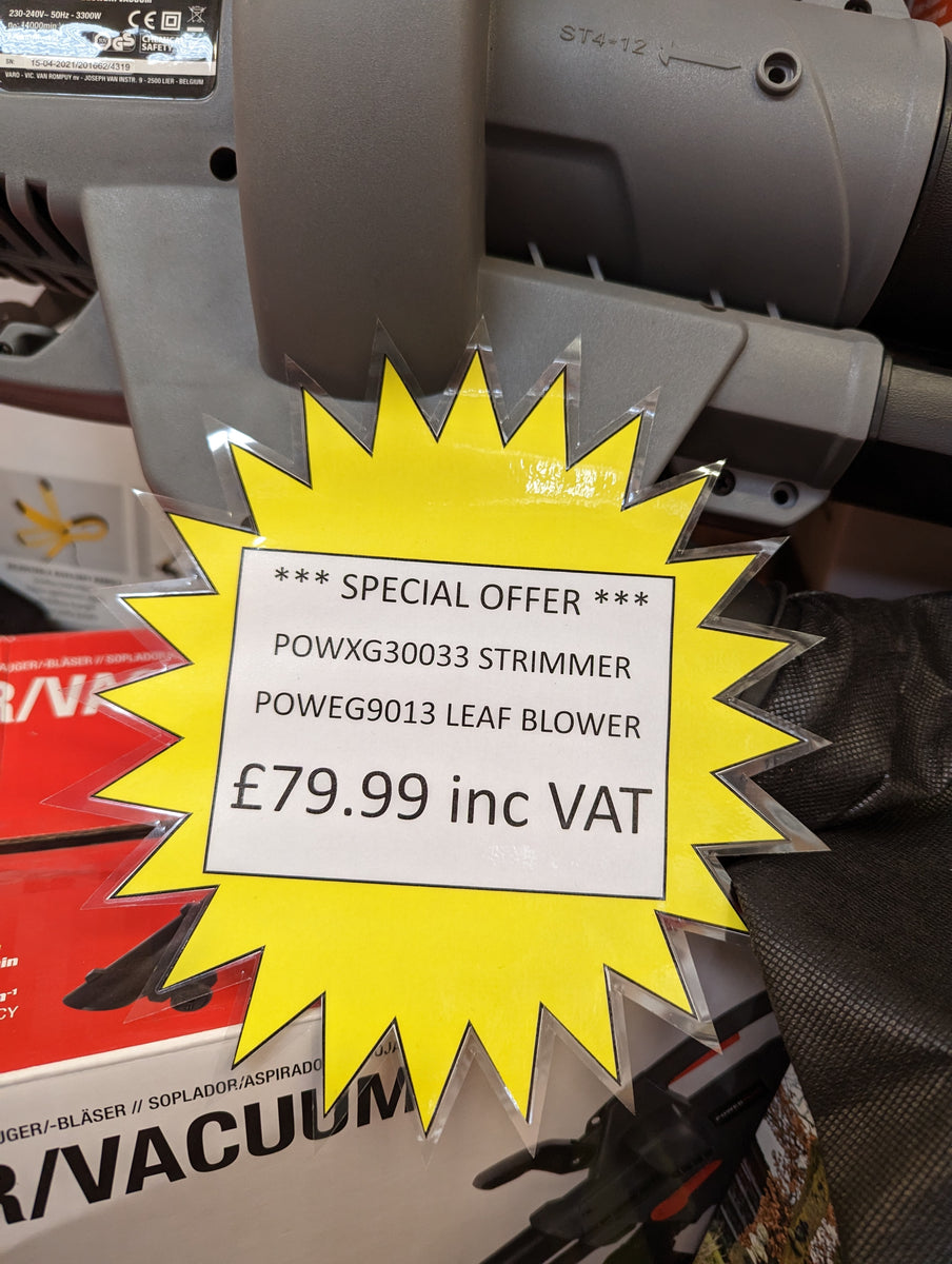 TOOLTECH, COLERAINE - POWERPLUS STRIMMER & LEAF BLOWER - SPECIAL OFFER ...